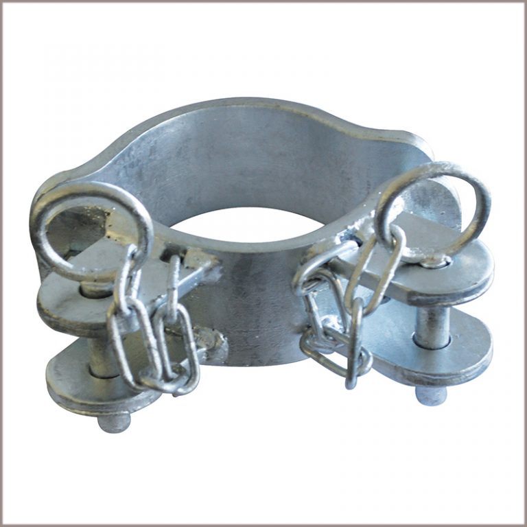 Paar Schellen 2 Richtungen 90° für die Pfosten Ø 102 mm - https ...